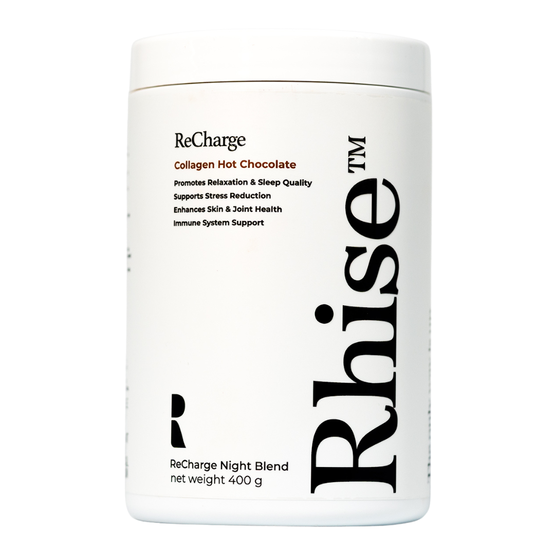 Buy Rhise ReCharge Collagen Hot Chocolate | Aid Station