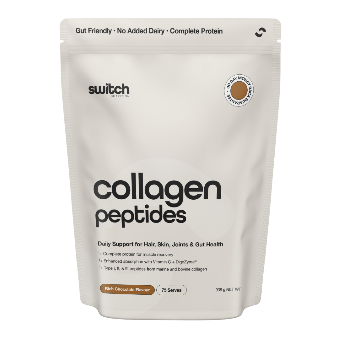 Switch Nutrition Chocolate Flavoured Collagen Peptides | Aid Station