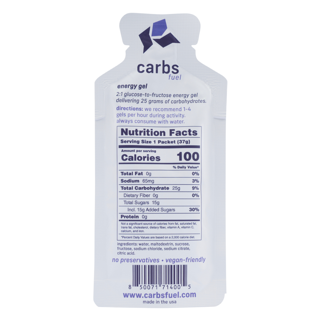 Buy Carbs Fuel Original Energy Gels For Performance | Aid Station