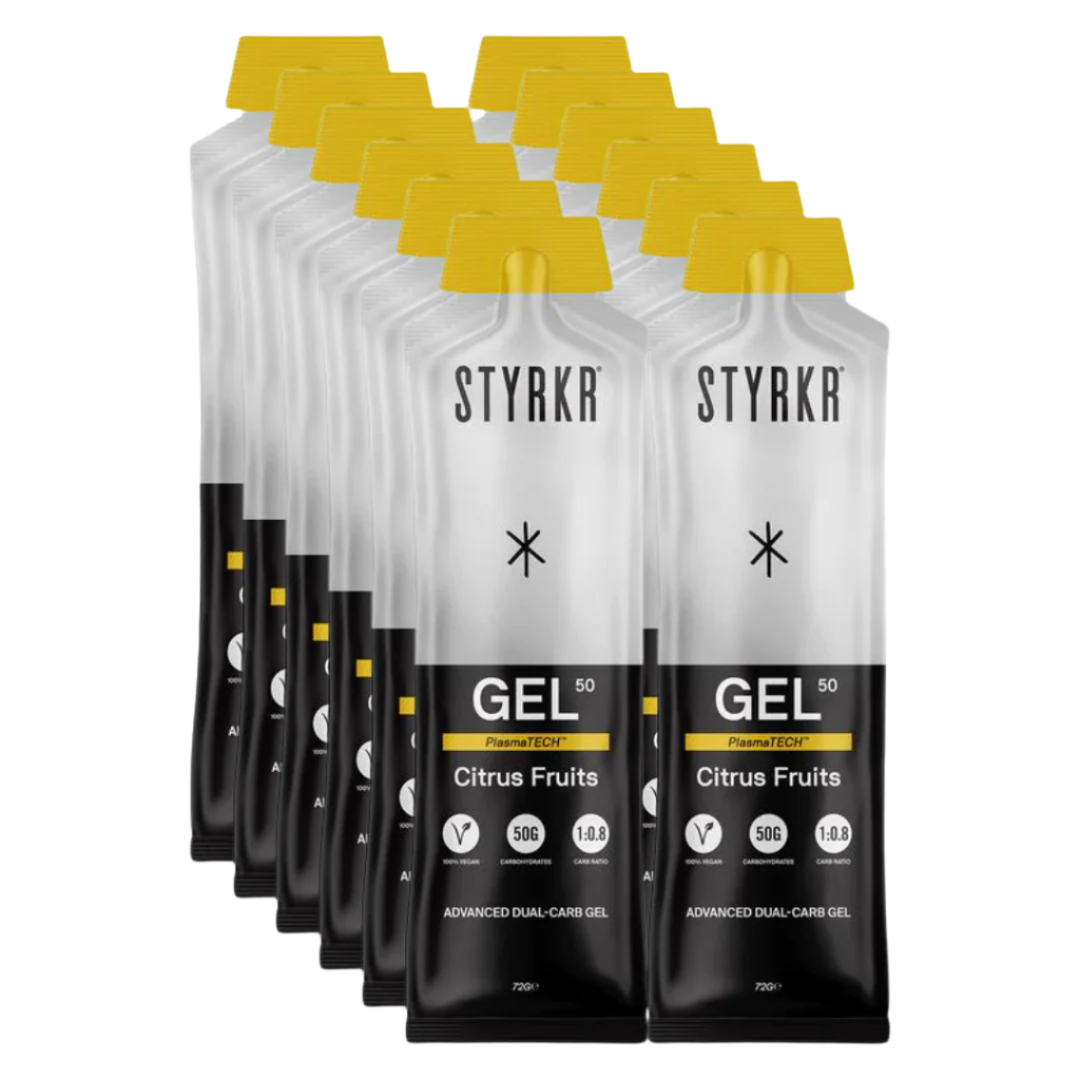 Buy High-Carb Styrkr Gel50 Energy Gels For Athletes | Aid Station