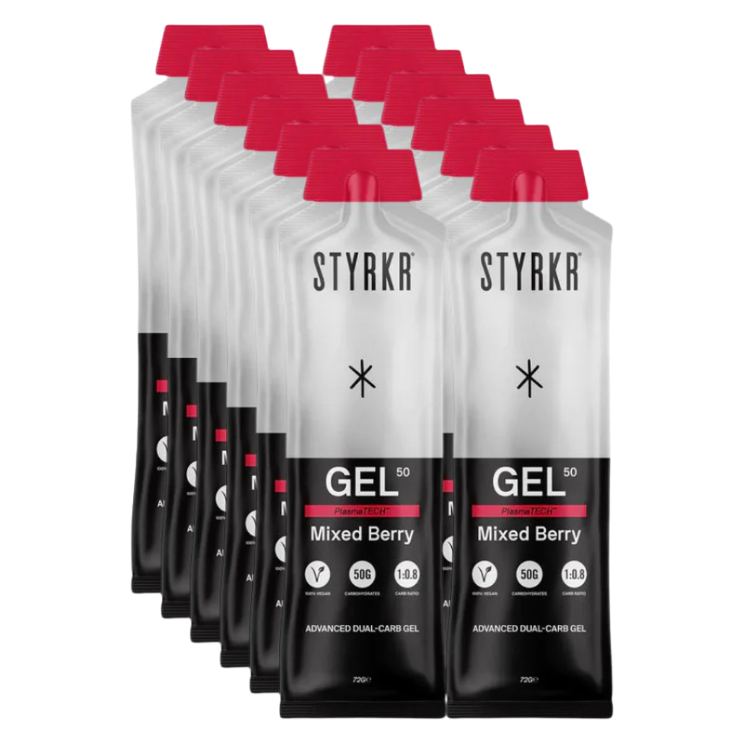 Buy High-Carb Styrkr Gel50 Energy Gels For Athletes | Aid Station